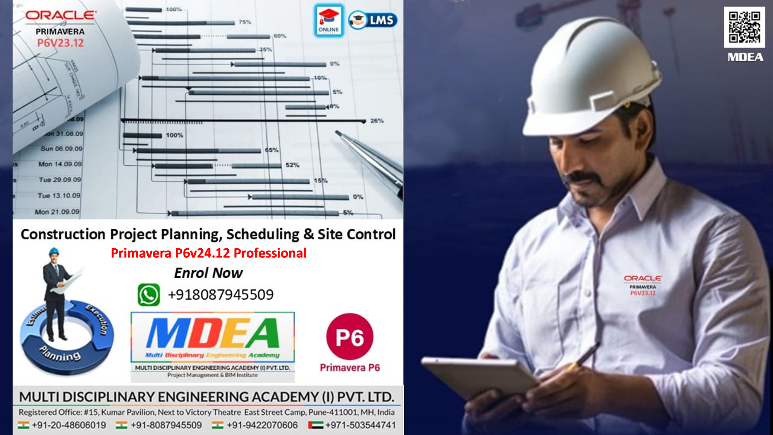 Construction Project Management Mastery | Primavera P6 v24.12 ...